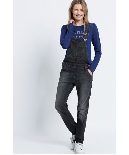 LEE BIB LOGGER DAMSKIE OGRODNICZKI JEANSOWE GREY L39AYGKO L39AYGKO