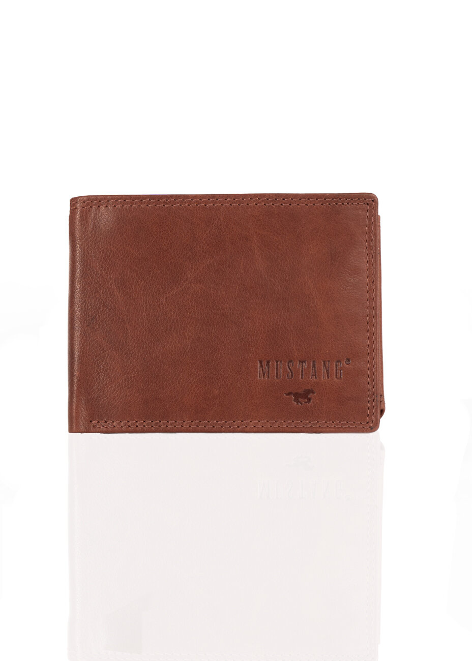 MUSTANG Denimo High Wallet Side Opening With Button SKÓRZANY PORTFEL ...