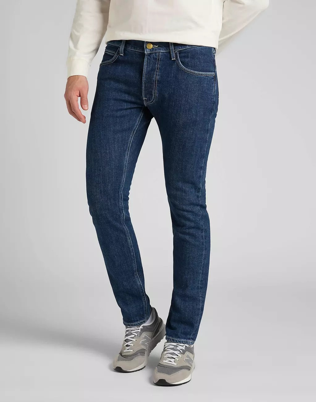 LEE LUKE BUTTON FLY MĘSKIE SPODNIE JEANSOWE STONE ESME L70SNIWF ...