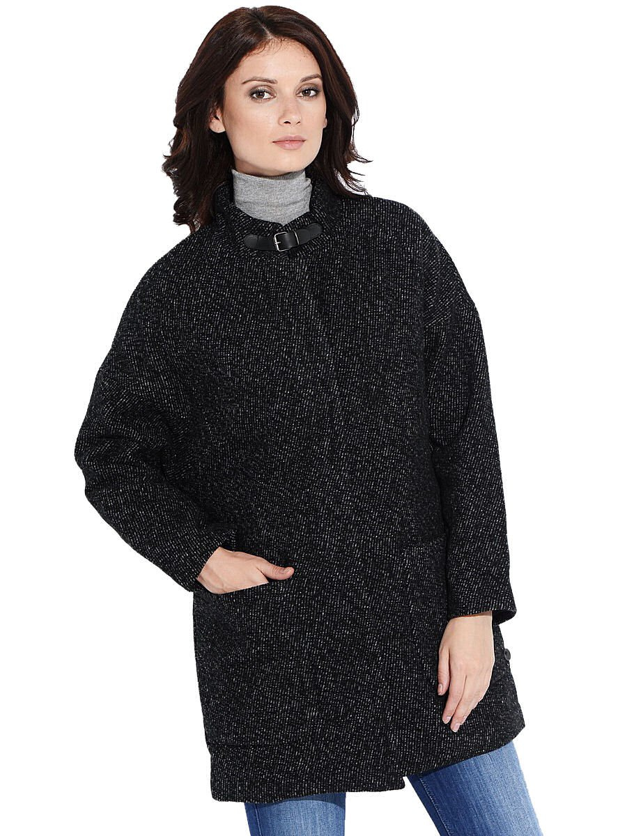 LEE WOOL COAT BLACK L56YVS01 $ L56YVS01